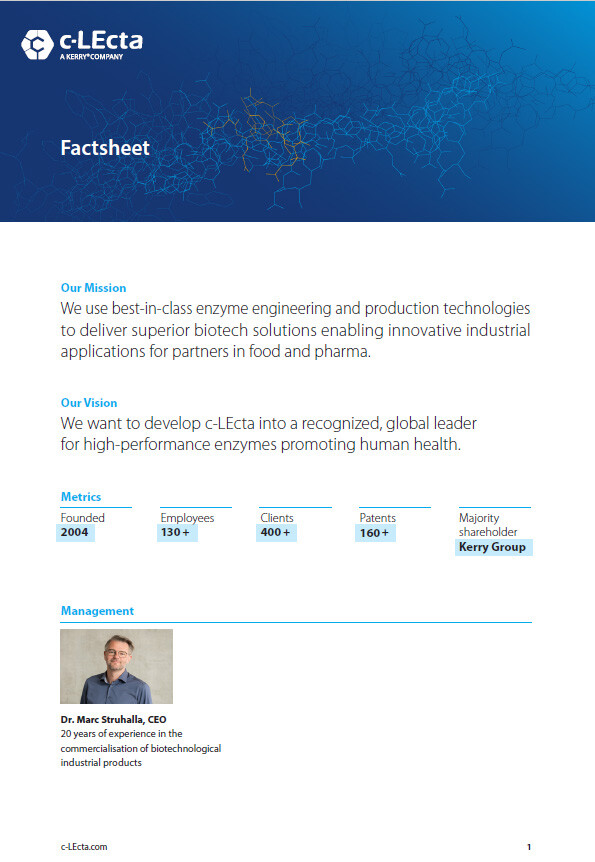 Downloads | c-LEcta GmbH